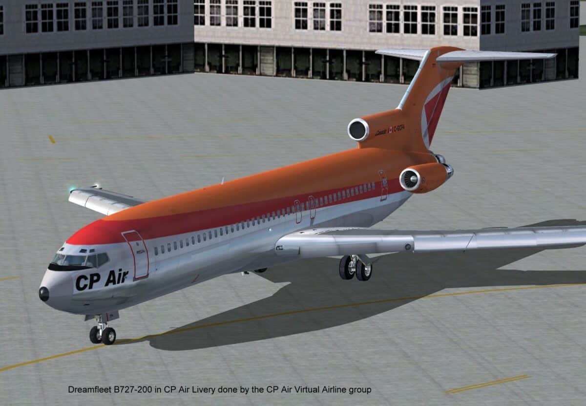 RR-CPAIR-B727 CP Air – simFlight