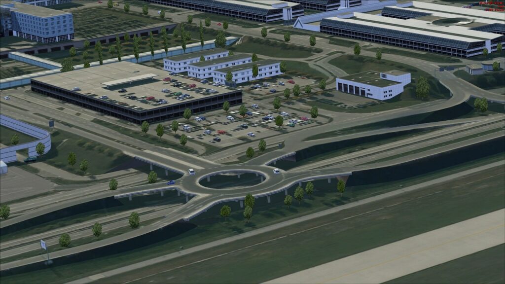 Roundabout-overpass – simFlight