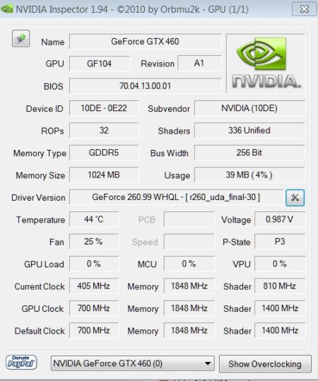 nVidia Inspector 1.94 available – simFlight
