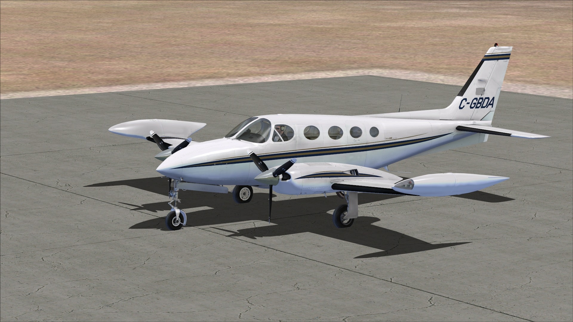 Review – Carenado C340 II FSX HD series