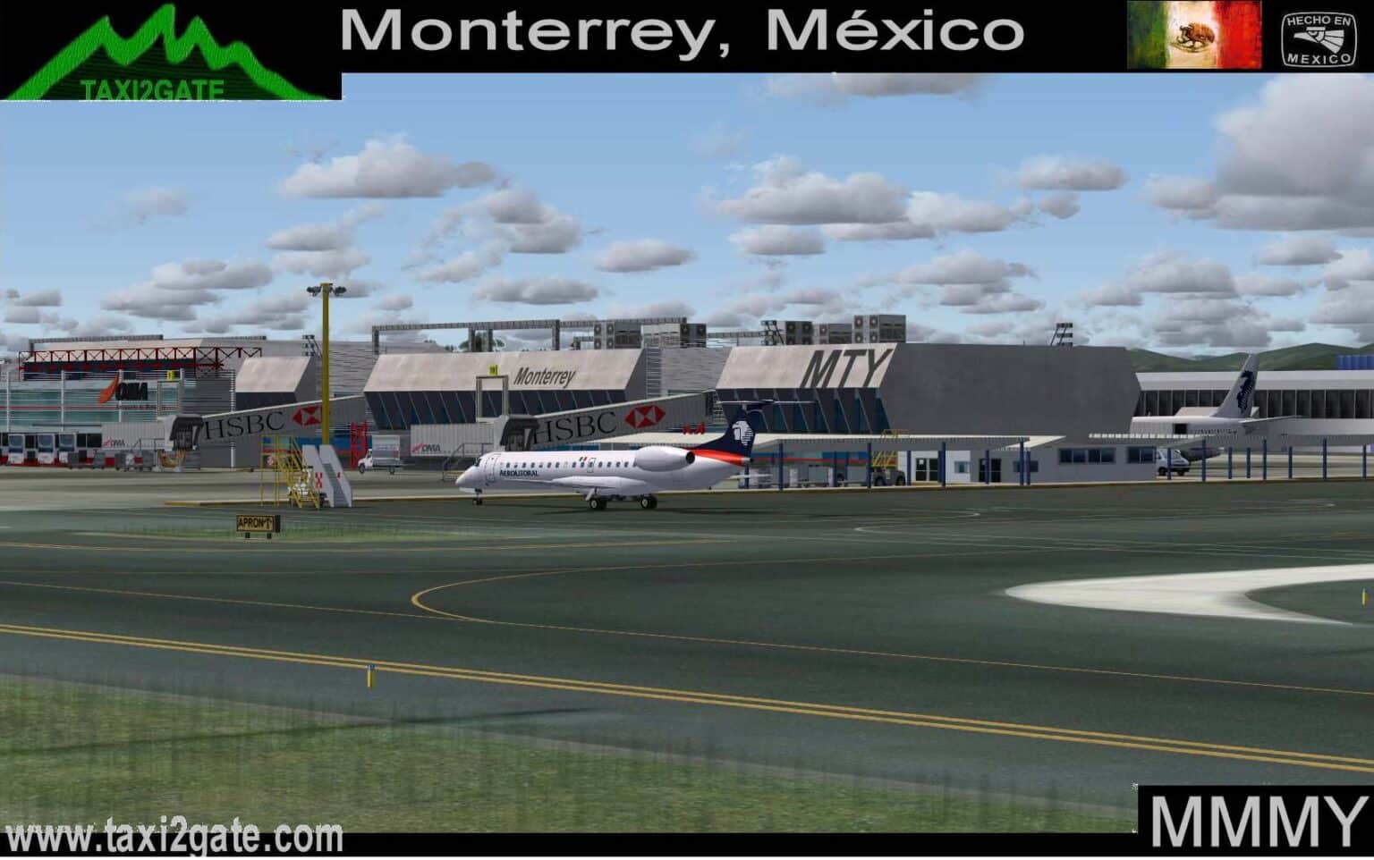 Taxi2Gate – Monterrey MMMY v2 – simFlight