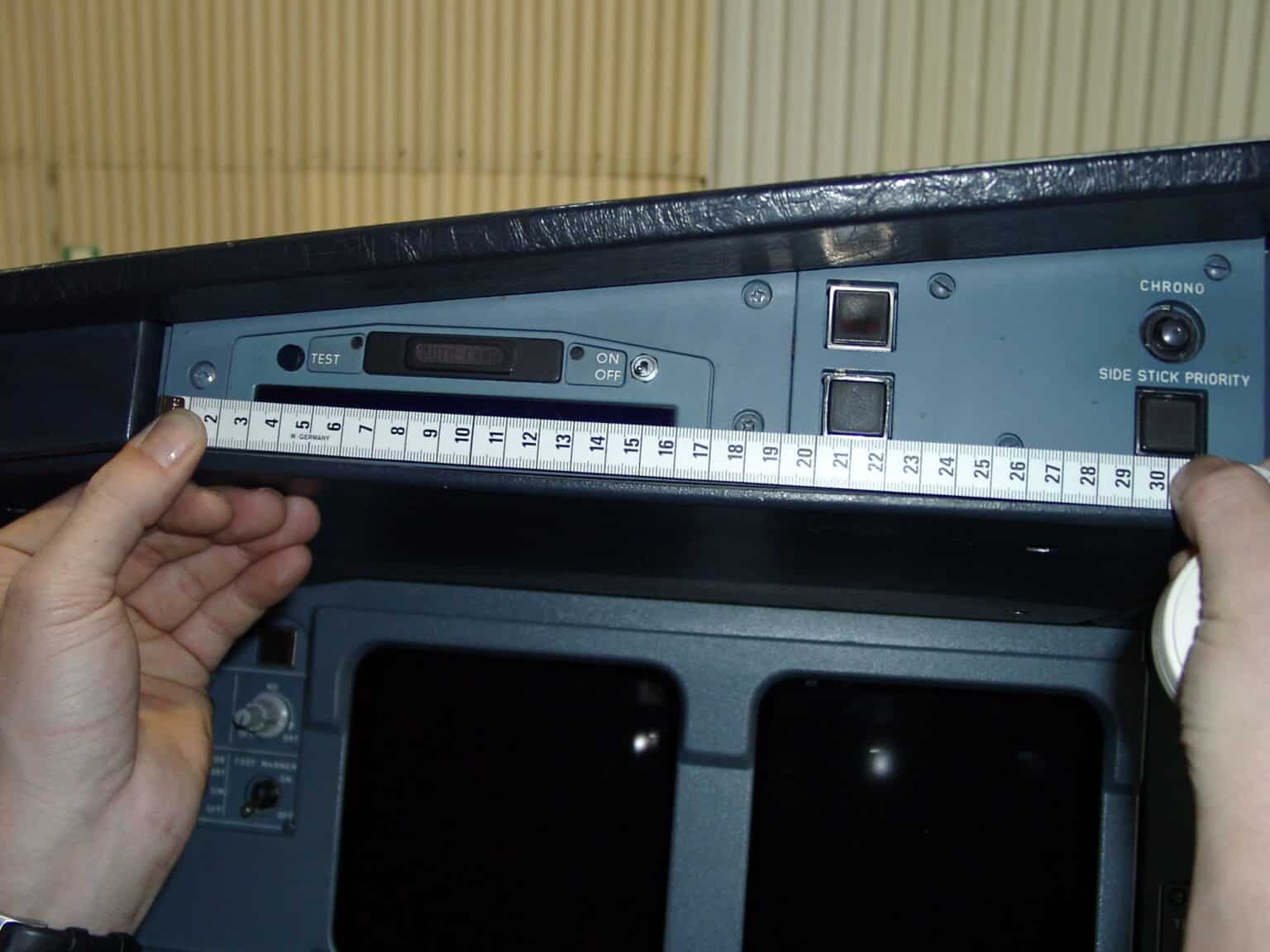 A320 and B767 Cockpit dimensions – simFlight