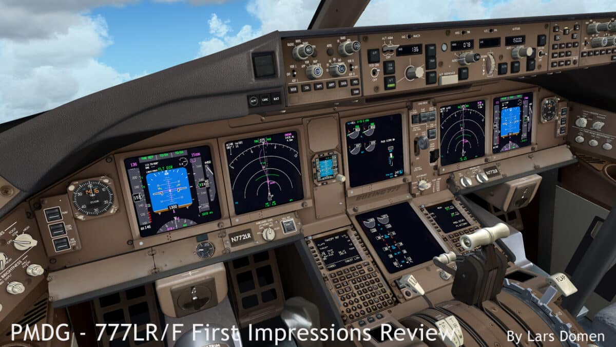 PMDG – 777LR/F First Impressions Review – simFlight