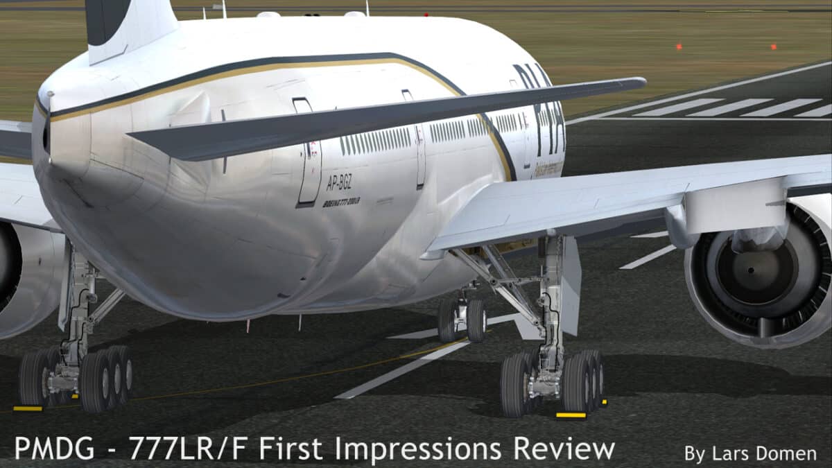PMDG – 777LR/F First Impressions Review – simFlight