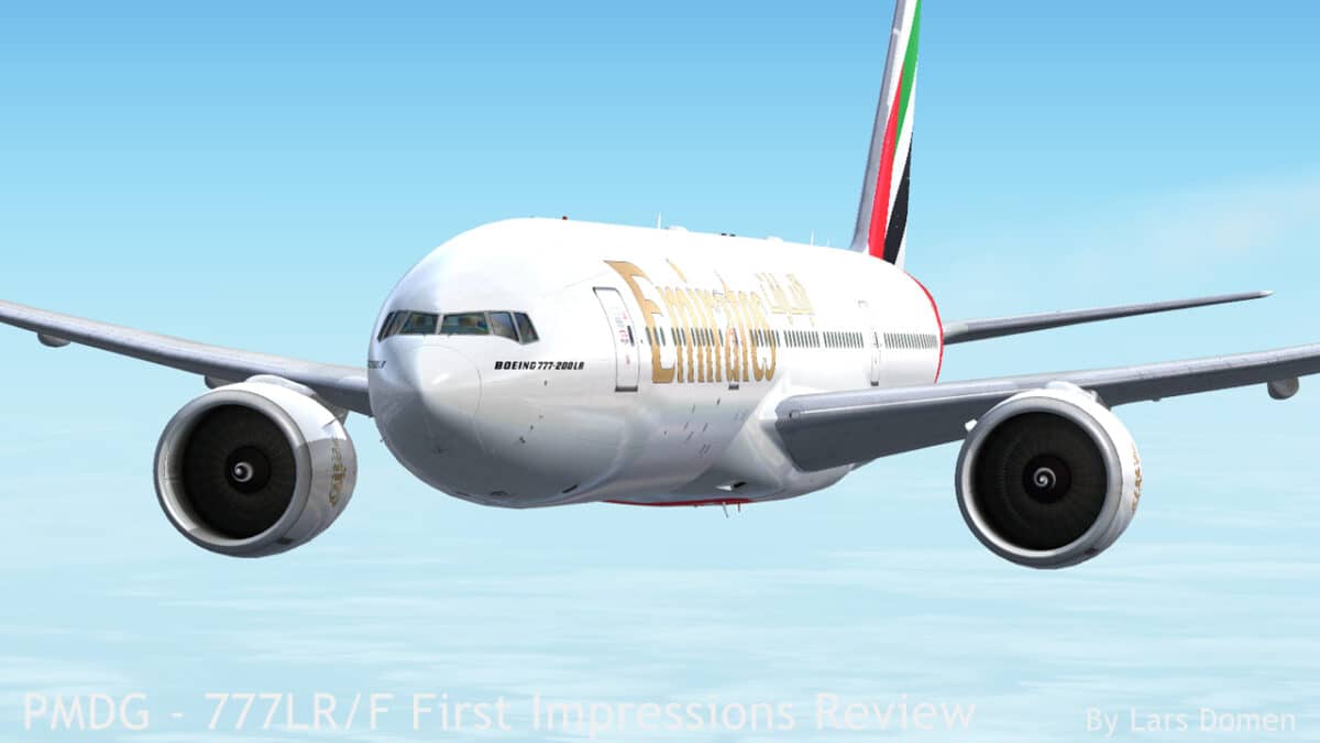 PMDG – 777LR/F First Impressions Review – simFlight