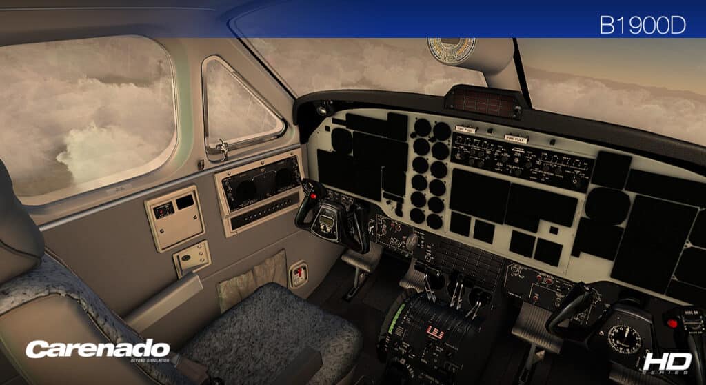 Carenado B1900D virtual cockpit preview – simFlight