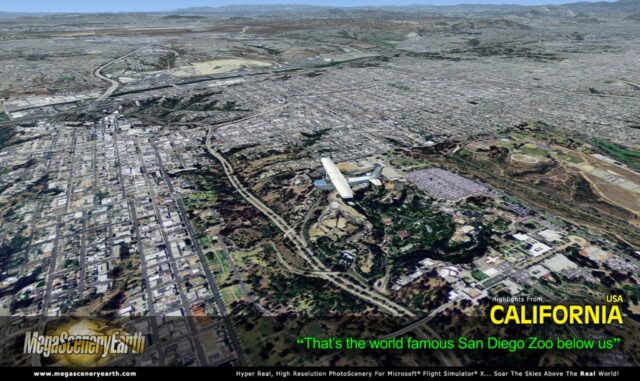 MegaSceneryEarth – California North/Central/South – simFlight