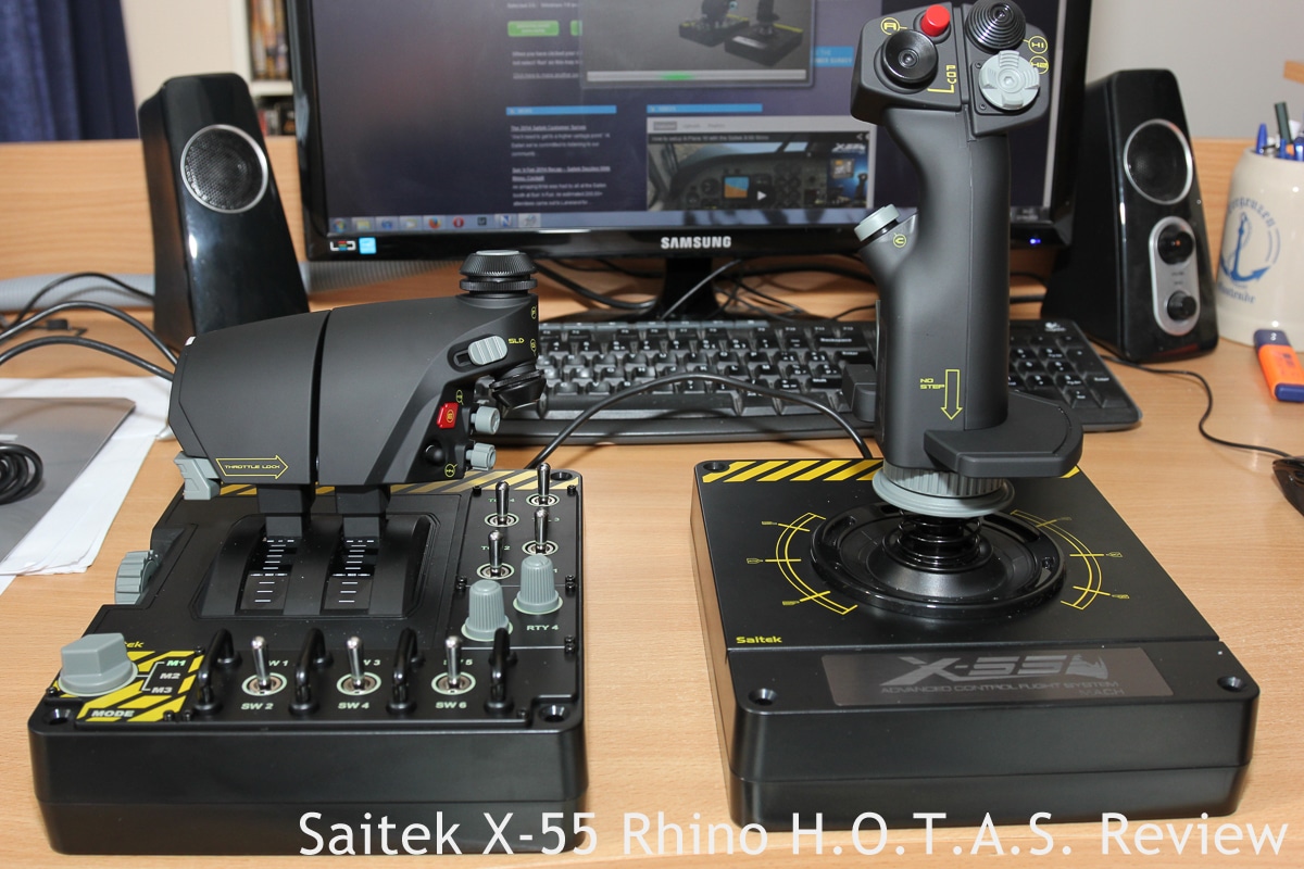 Saitek – X-55 Rhino H.O.T.A.S. Review