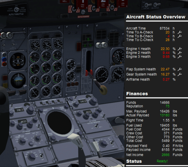 Free : FSX Maintenance and Income Tool – simFlight