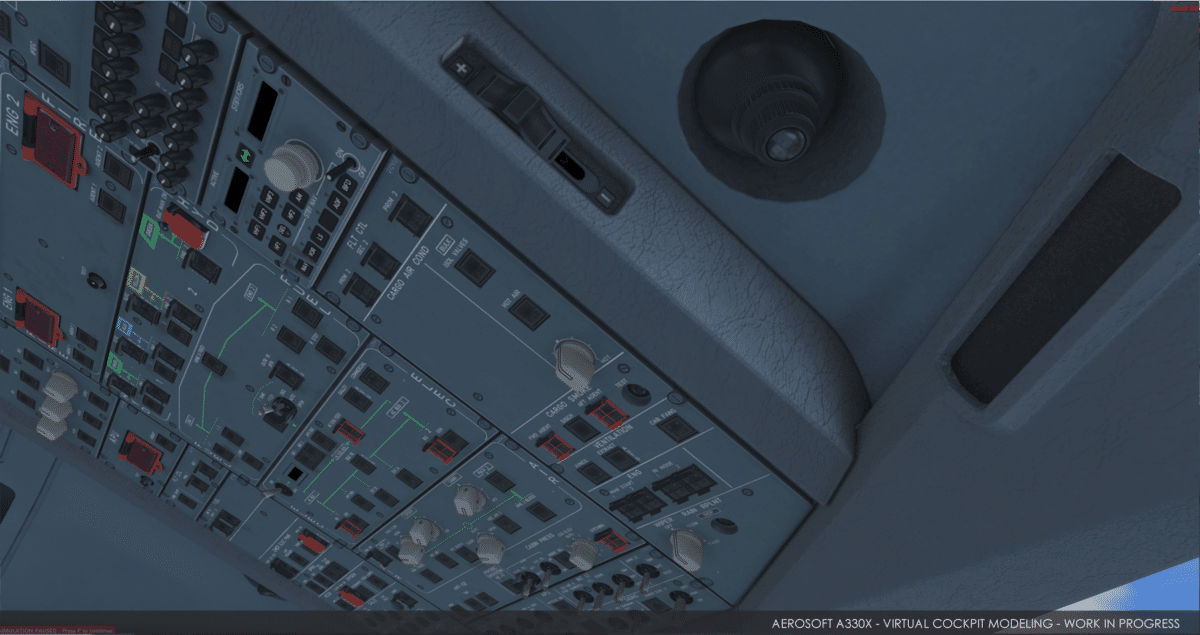 Aerosoft – A330 Overhead “99% Complete” – simFlight