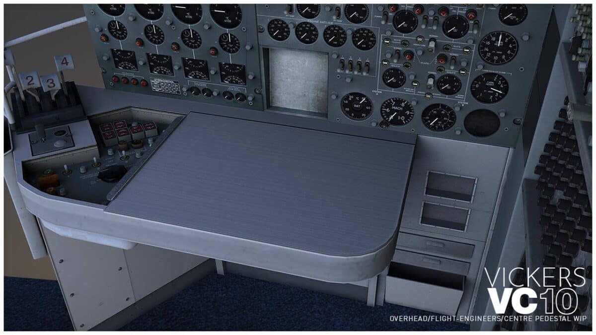 Aeroplane Heaven – VC10 cockpit preview – simFlight