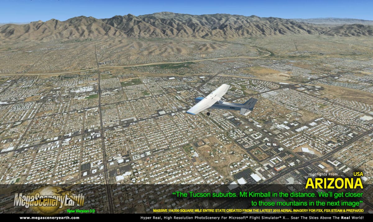 MegaScenery Earth V3 – Arizona FSX P3D – simFlight