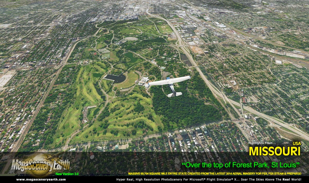MEGASCENERY EARTH V3 – MISSOURI FSX P3D – simFlight
