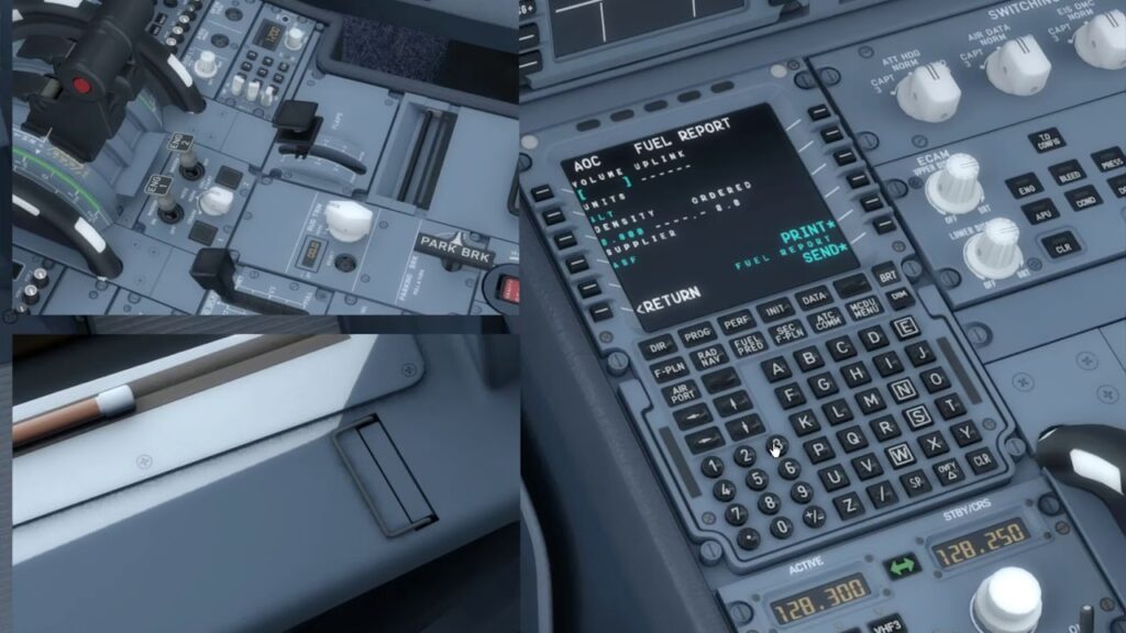 Aerosoft – A320 Professional Virtual Print Options – simFlight