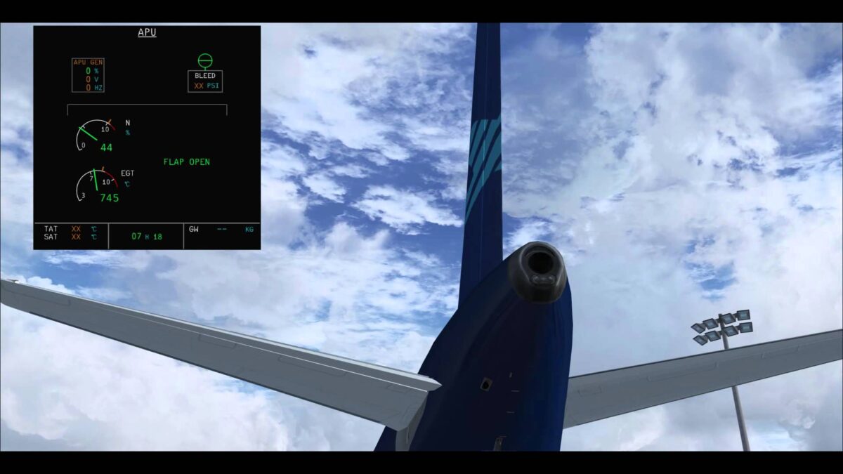 Flight Sim Labs A320-X APU Start video – simFlight