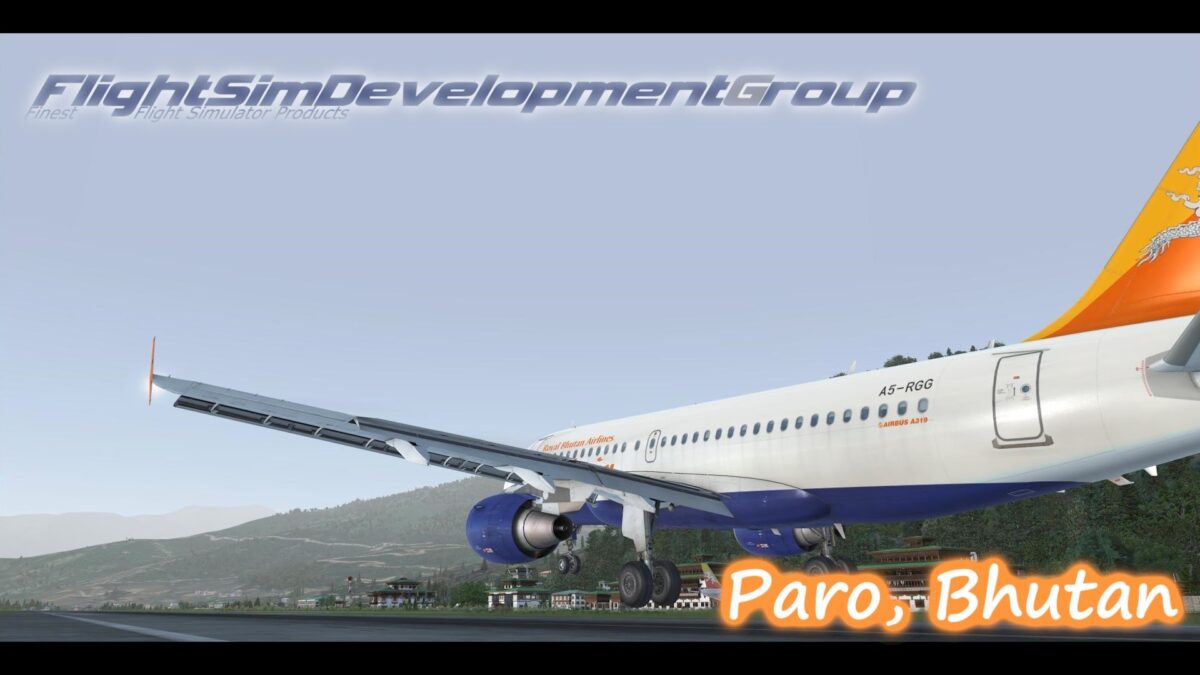 FSDG Paro International Airport Bhutan – simFlight