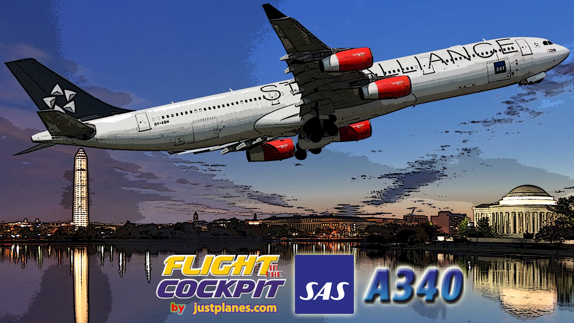 Just Planes – SAS A340-300 Bluray – simFlight