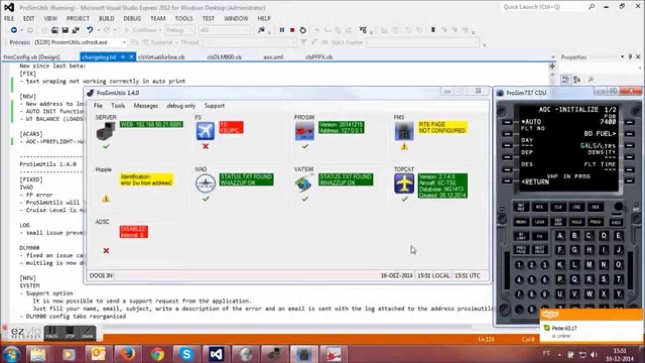 20. December 2014 – simFlight