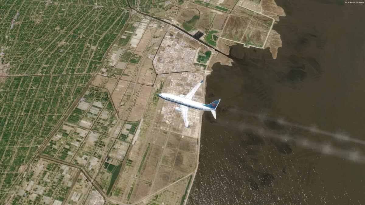 GIBSON SCENERIES FOR FLIGHT SIMULATOR – CHINA – HONG KONG TO SHANGHAI ...