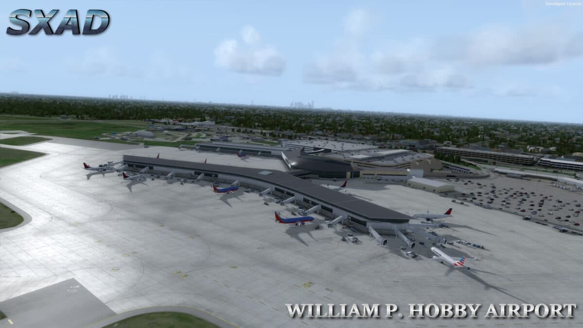 SX Airport Design – Houston KHOU William P. Hobby FSX P3D – simFlight