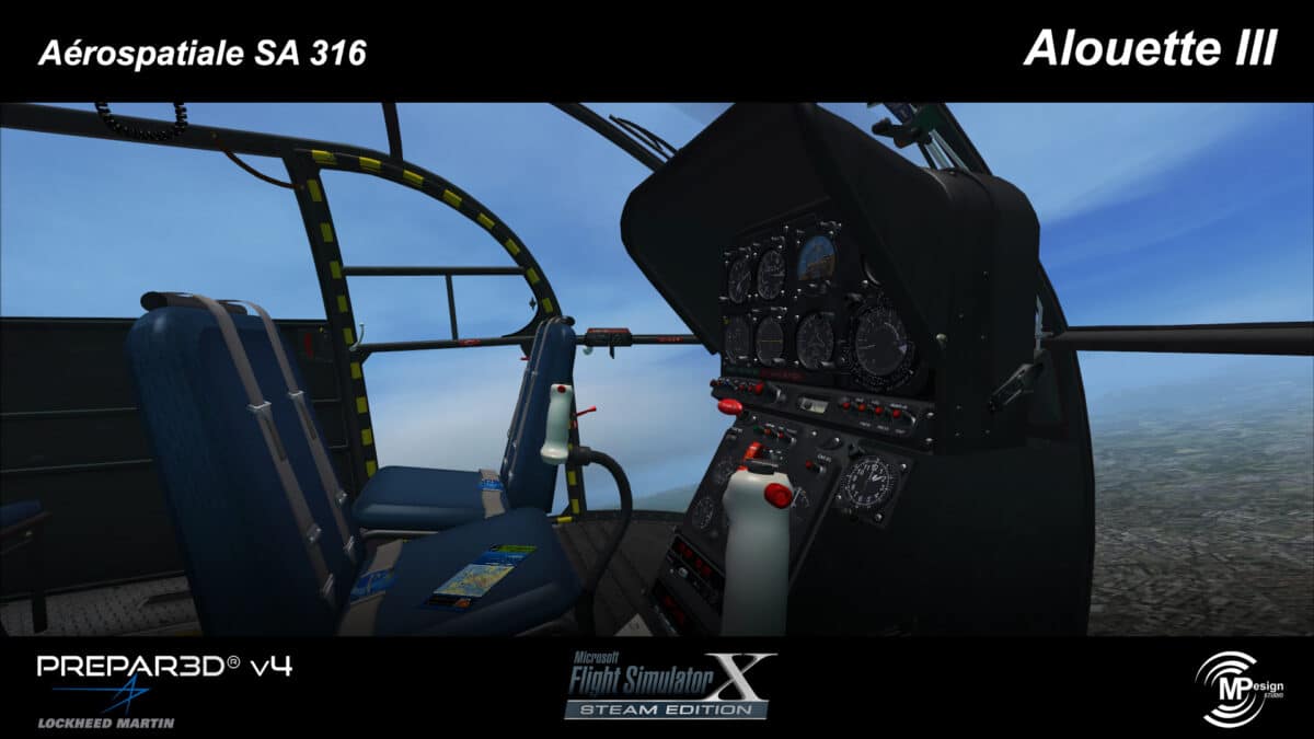 MP Design Studio – Aerospatiale SA316 Alouette III FSX P3D – simFlight