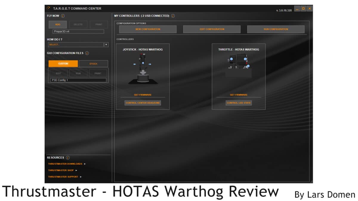 Thrustmaster – HOTAS Warthog Review – simFlight