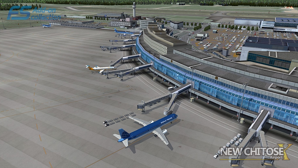 TECHNOBRAIN – Japanese airport “NEW CHITOSE” released. – simFlight