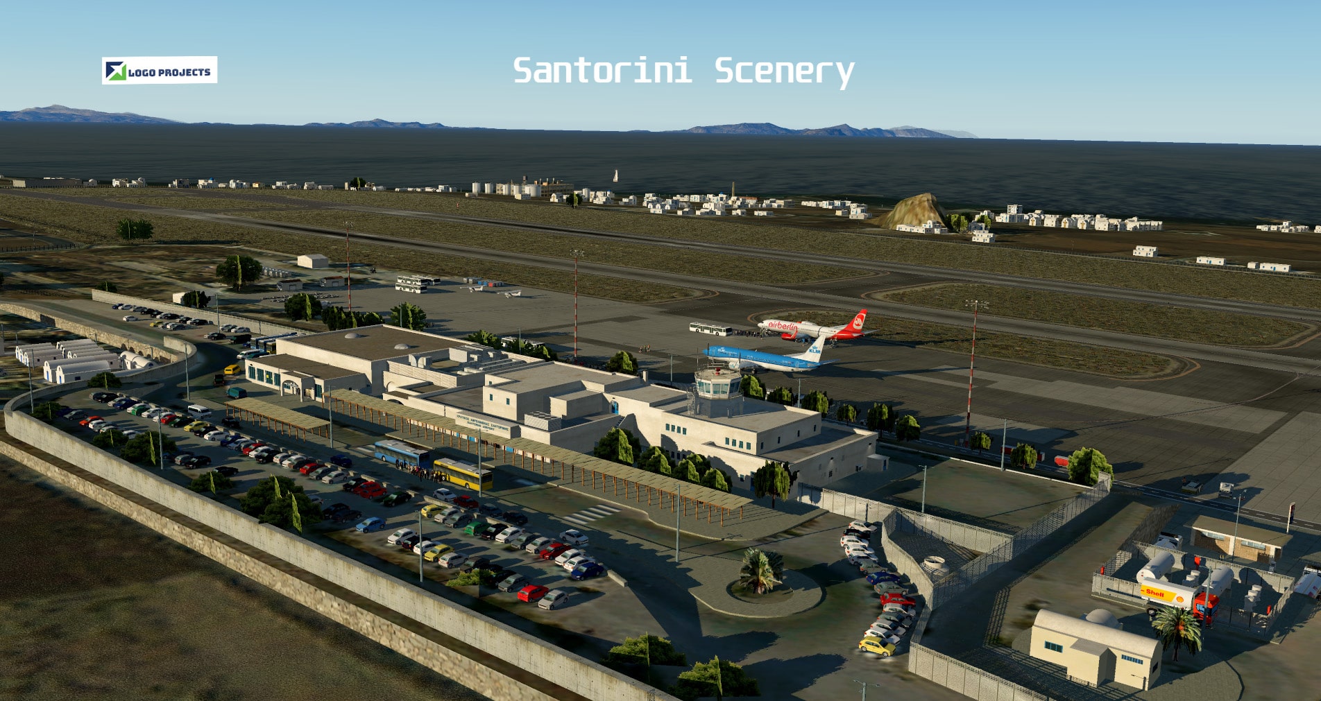 Logo Projects – Santorini X-Plane 11 – simFlight
