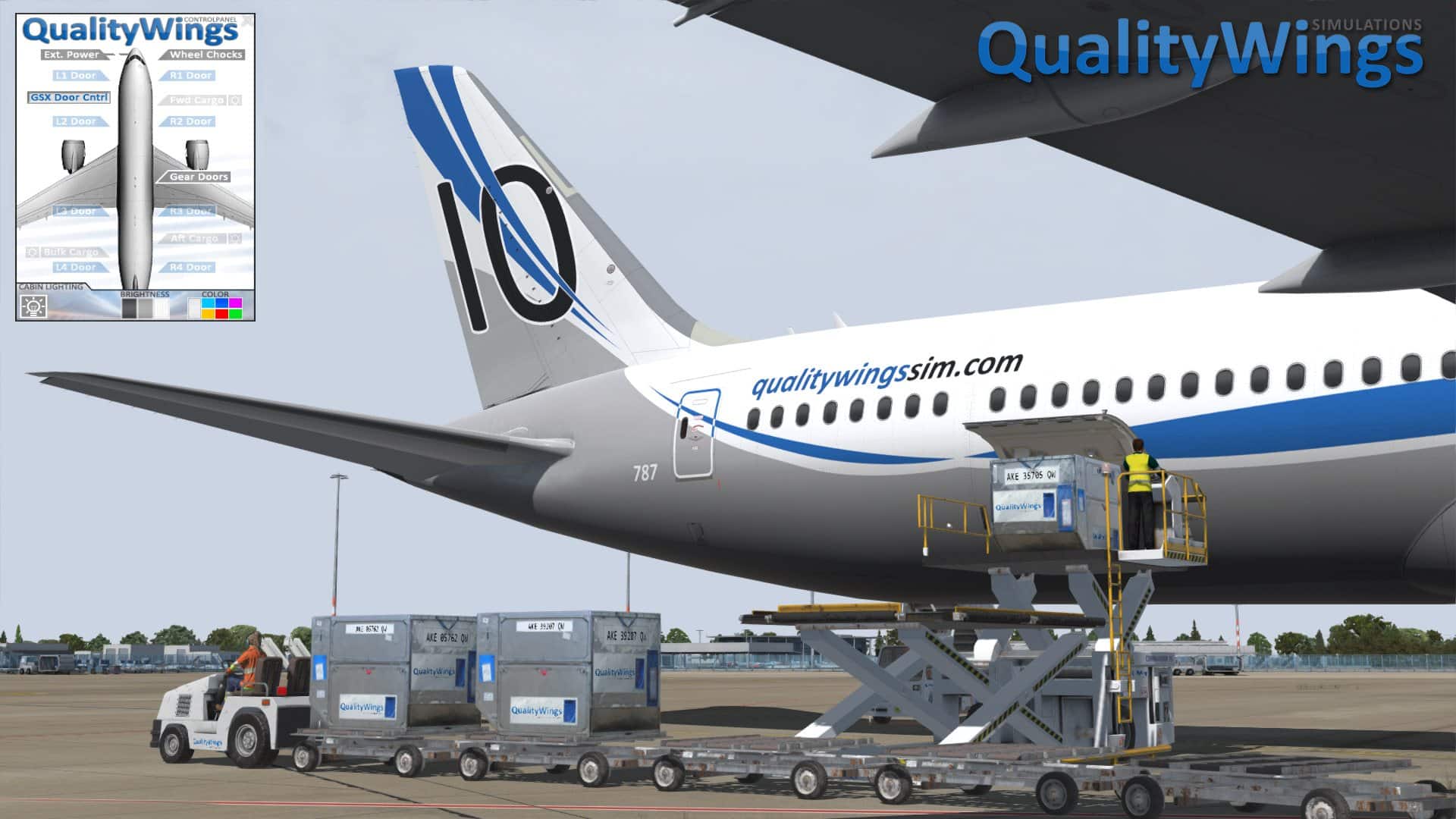 QualityWings – 787 Service Pack 1.2 – simFlight