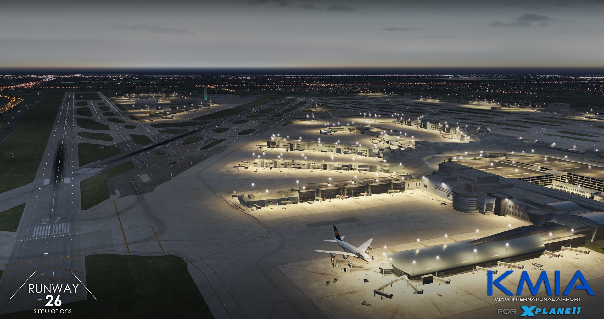 RWY26 Simulations – KMIA Airport Intl XP11 – simFlight