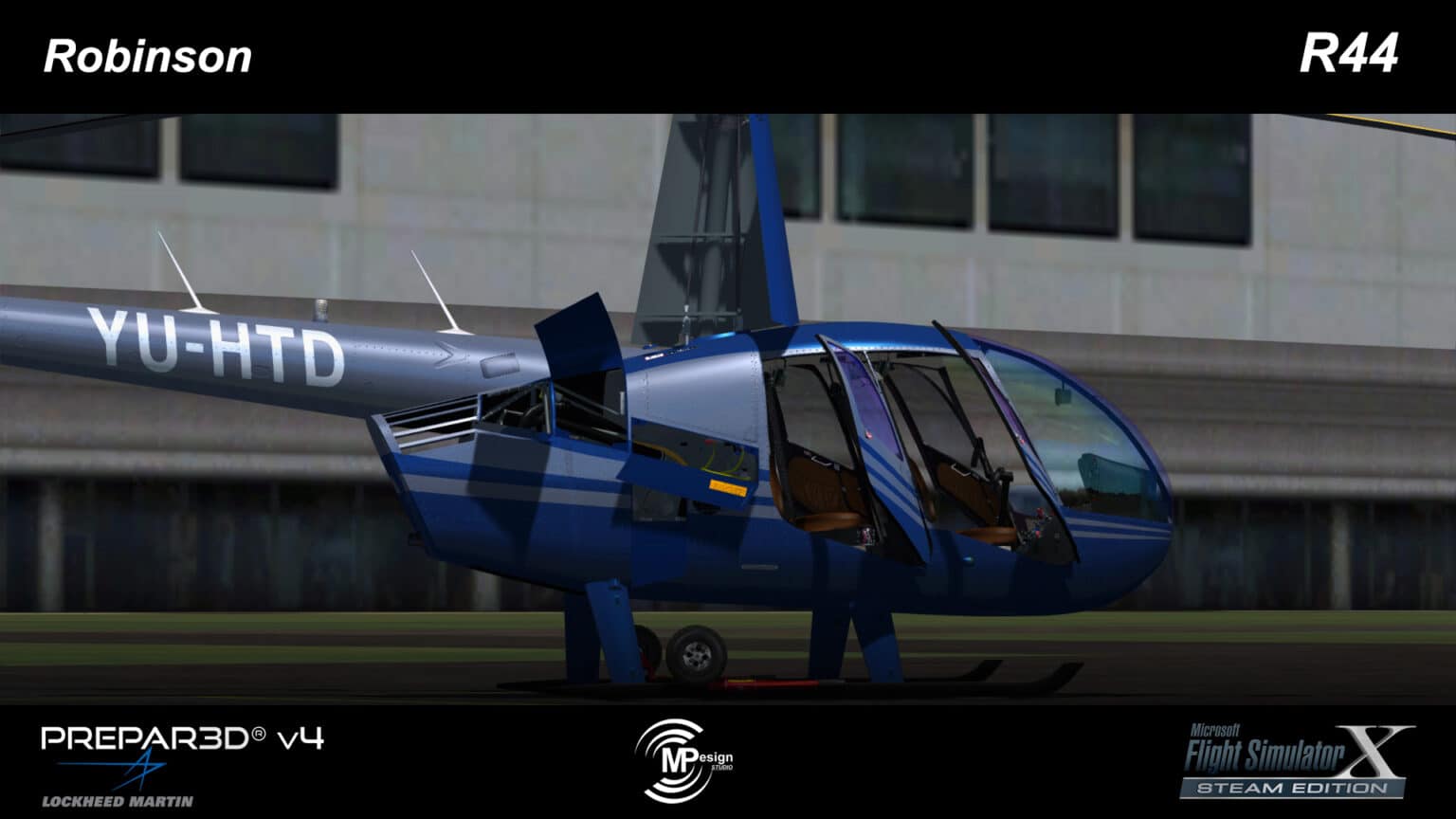 MP Design Studio – Robinson R44 FSX P3D – simFlight