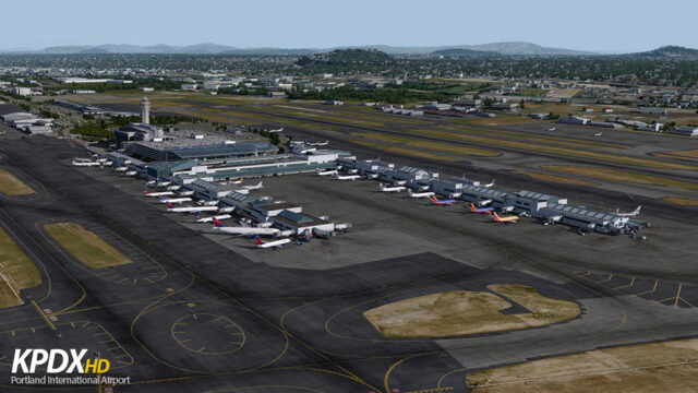 FlightBeam Studios – KPDX Portland Intl P3Dv4 – simFlight
