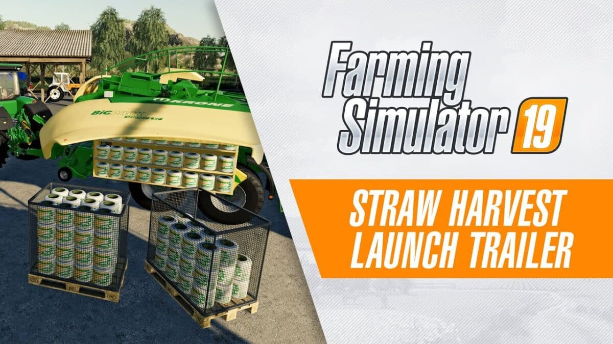 Farming Simulator 19 : Add-on Straw Harvest Free – simFlight