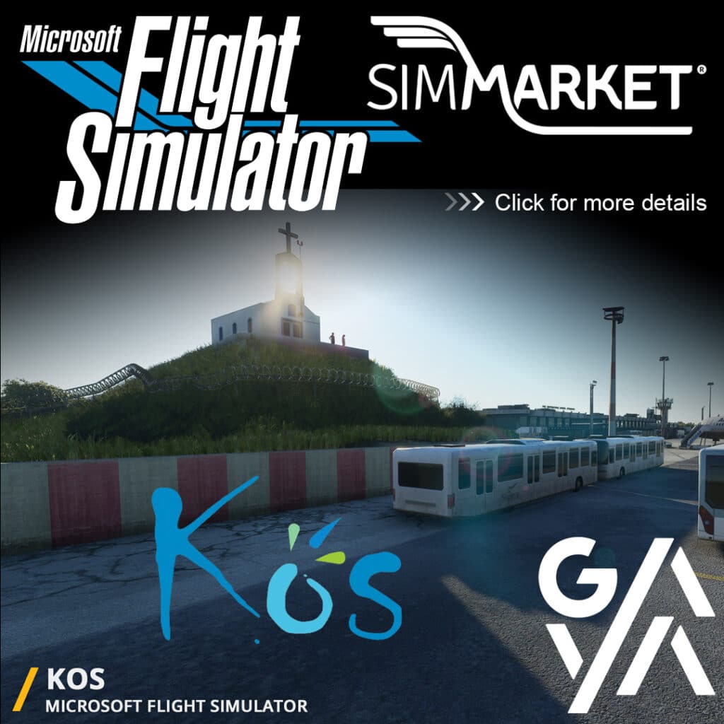 Gaya Simulations – LGKO Kos for MSFS Available – simFlight