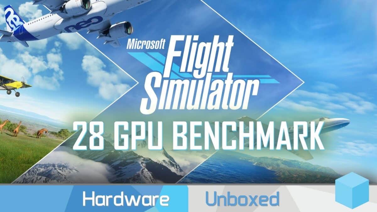 Flight Simulator Benchmarch with 28 GPUs – simFlight