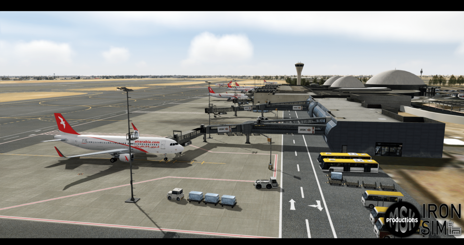 MSK Productions – Sharjah Intl OMSJ P3D4-5 – simFlight