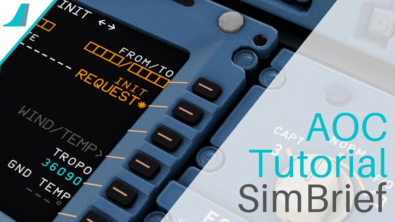 FlyByWire Simulations – A32NX MSFS SimBrief Integration Tutorial Video ...