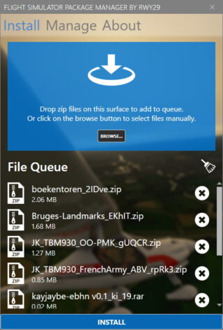 Freeware : Package Manager MSFS – simFlight