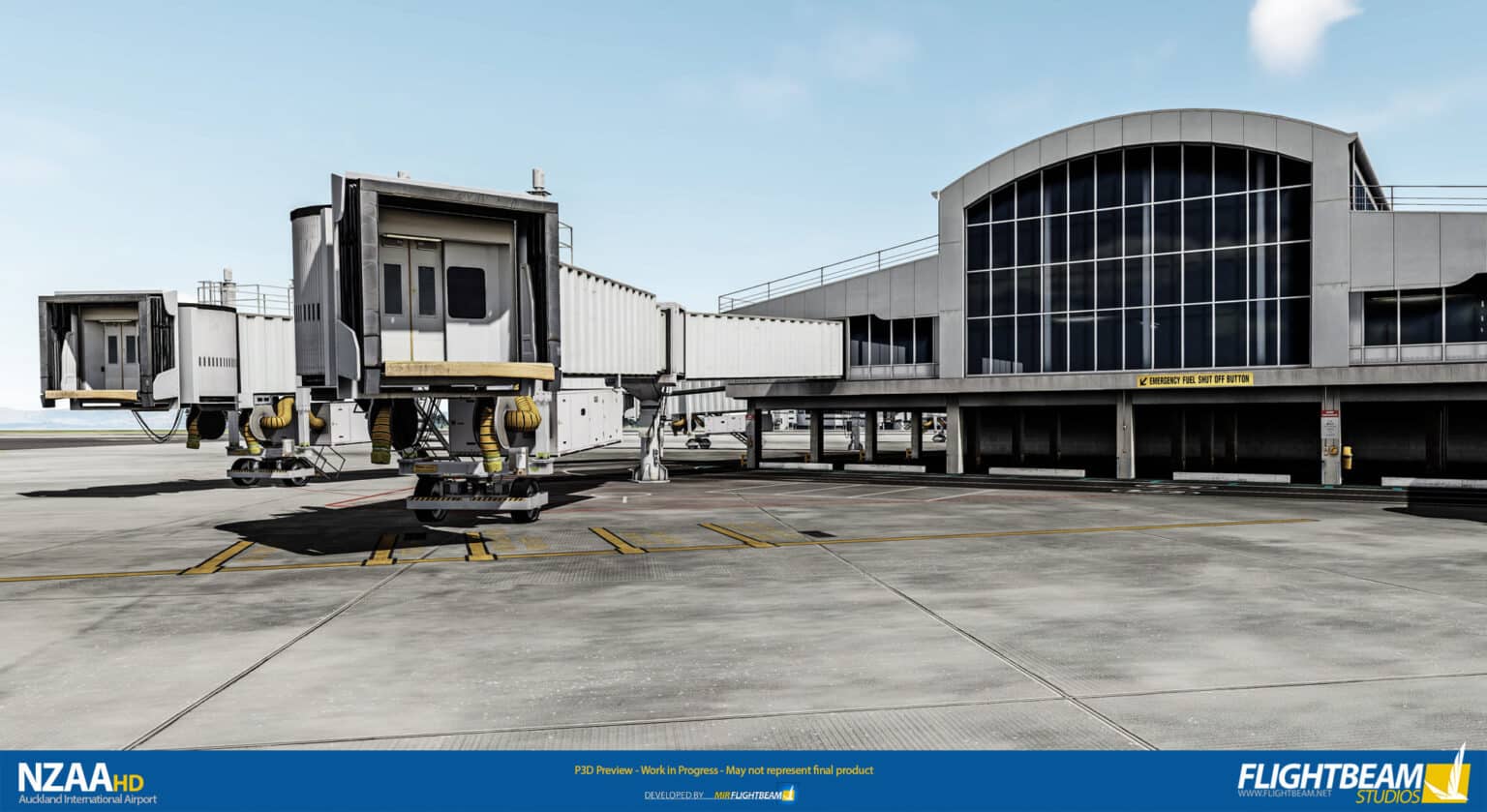 FlightBeam Studios – NZAA Auckland P3D Preview – simFlight