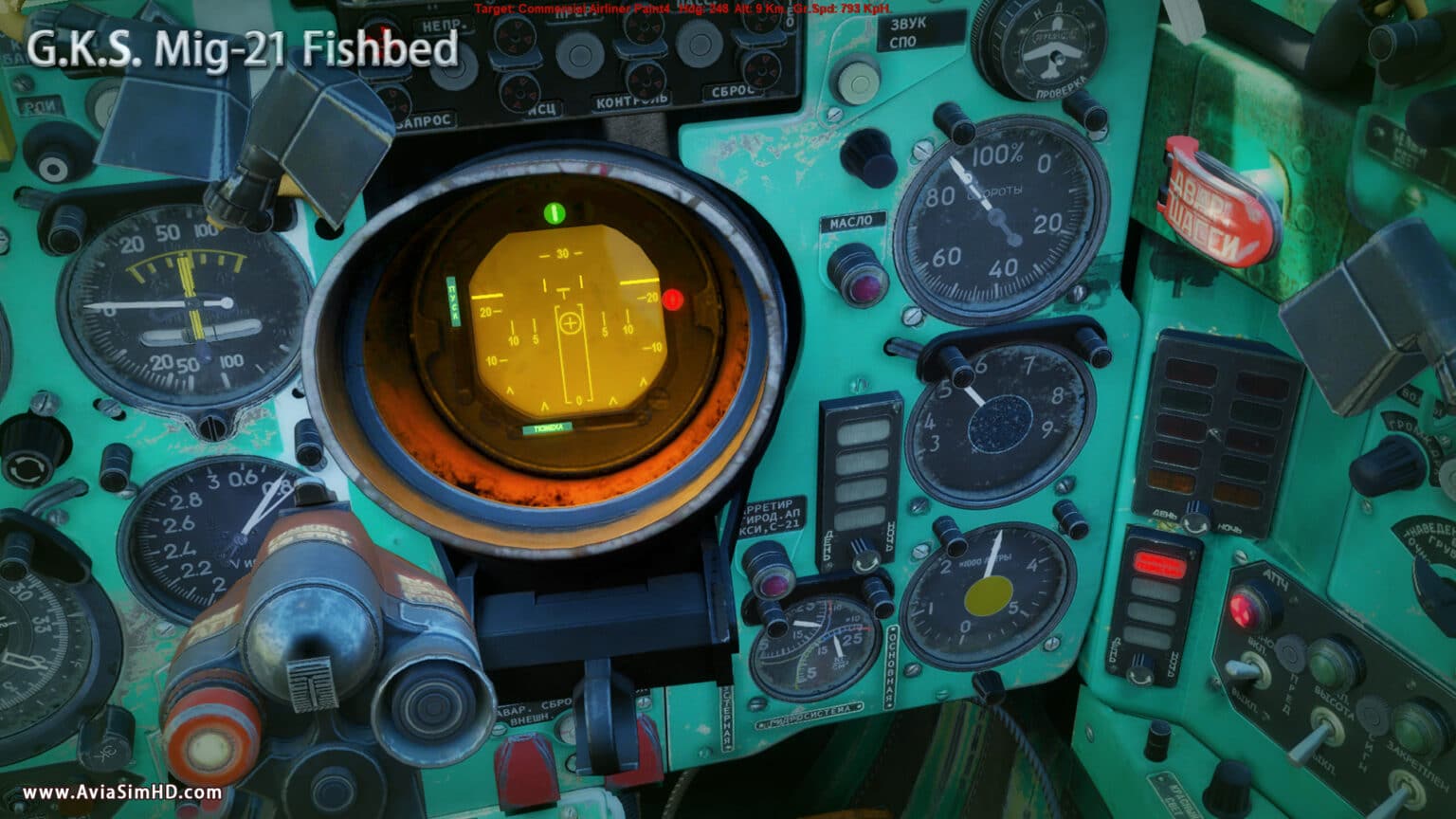 Golden Key Studio – MIG-21bis “Fishbed” Standard & Professional P3D Update 1.5 – simFlight