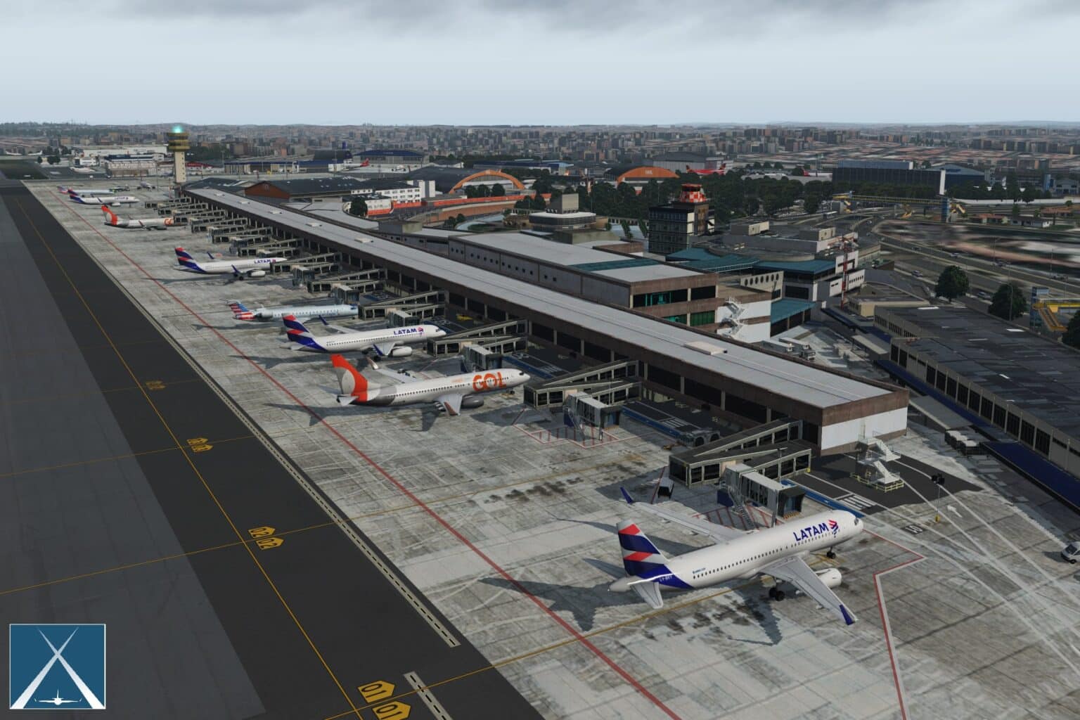 Globall Art – SBSP São Paulo Congonhas X-Plane 11 – simFlight