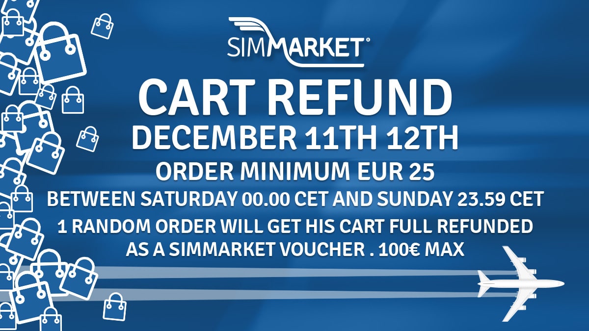 simMarket Refunds your Cart ! – simFlight