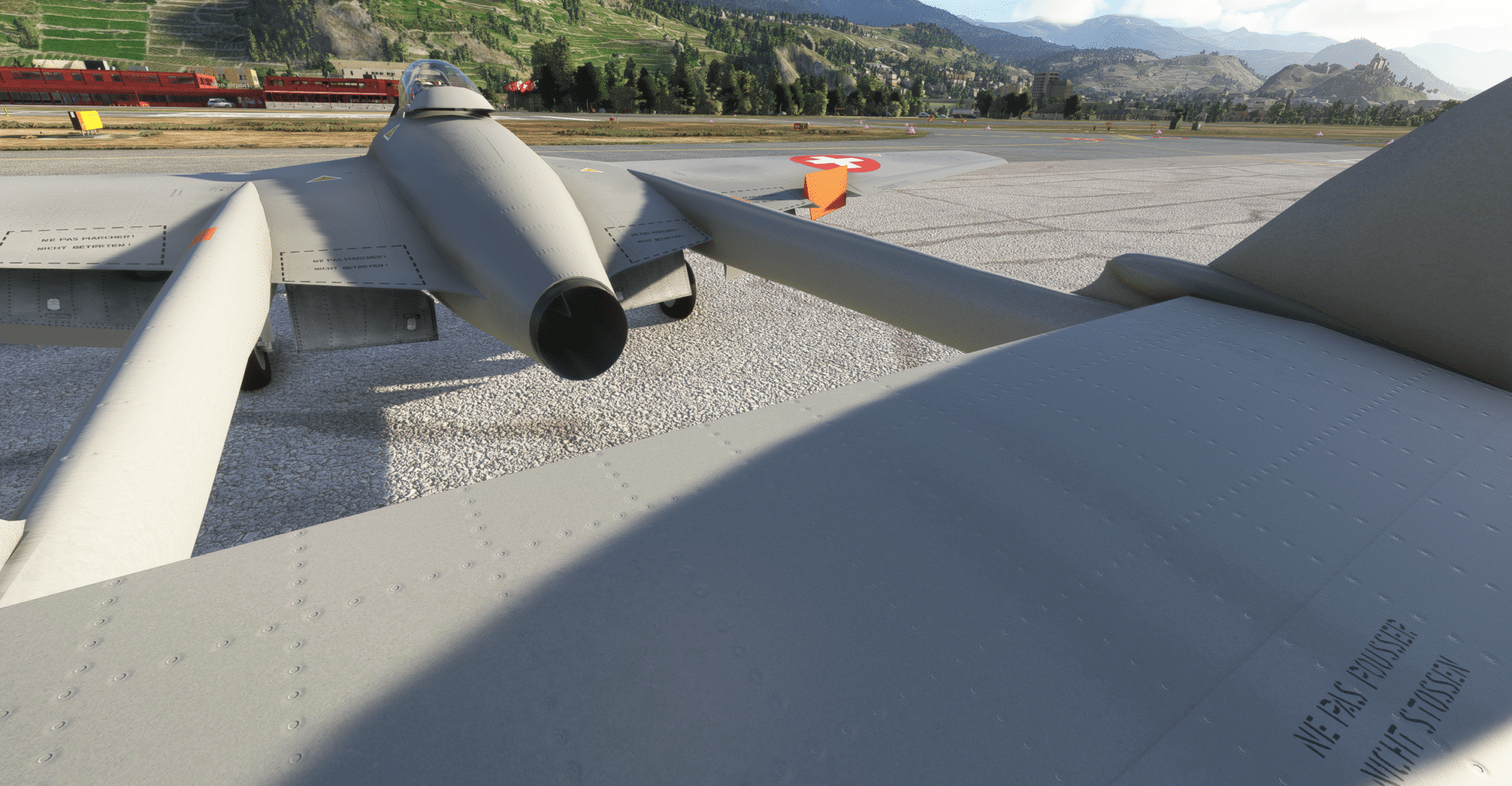 SwissMilSim – De Havilland Vampire DH-100 MSFS – simFlight