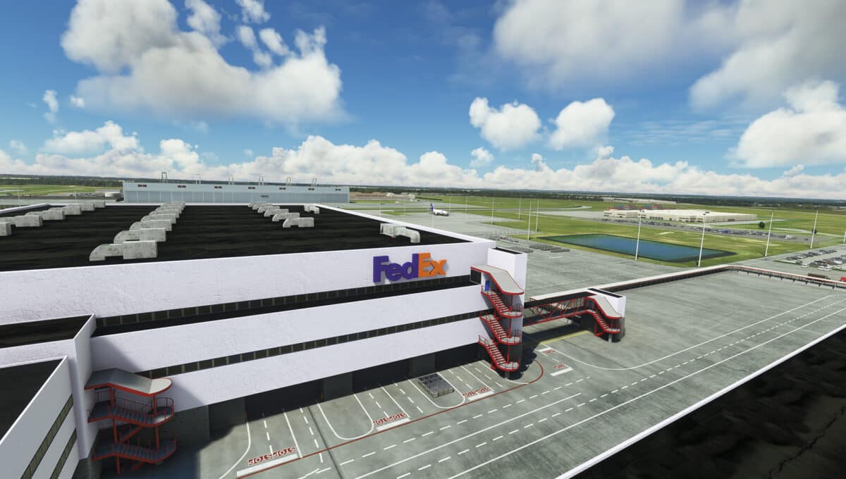 Stealthy Duck – Fort Worth Alliance – Amazon Air Hub MSFS – simFlight