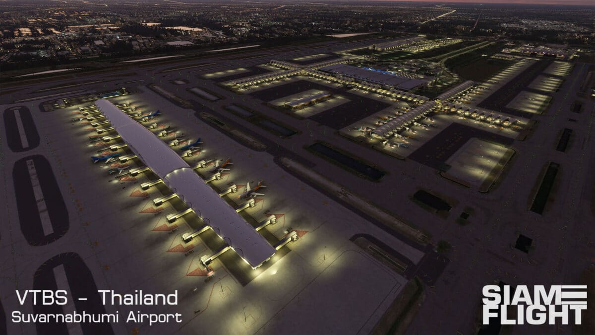SiamFlight – VTBS Suvarnabhumi Airport Thailand MSFS – simFlight
