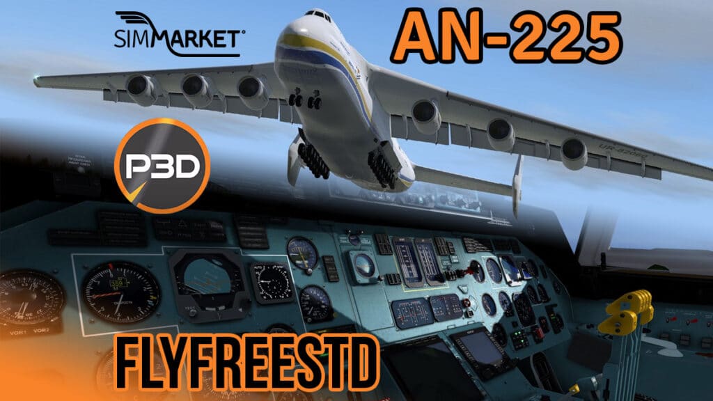 FlyFreeStd – Antonov AN-225 Mriya For P3D5 & P3D4.4 – simFlight