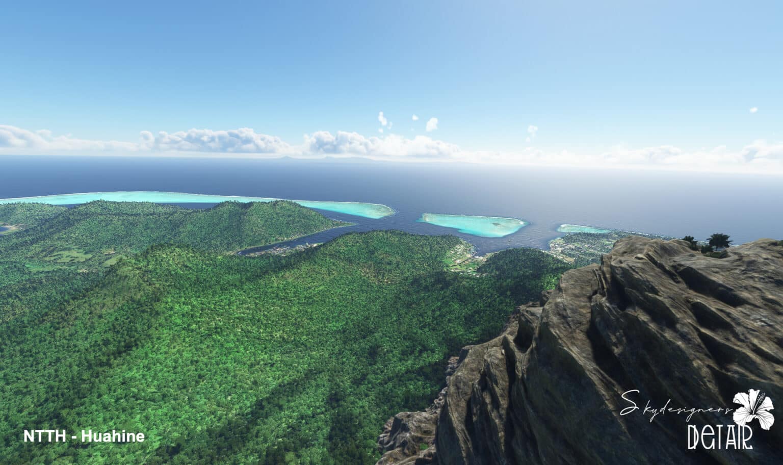 Skydesigners – French Polynesia NTTE Tetiaroa MSFS and NTTH Huahine ...
