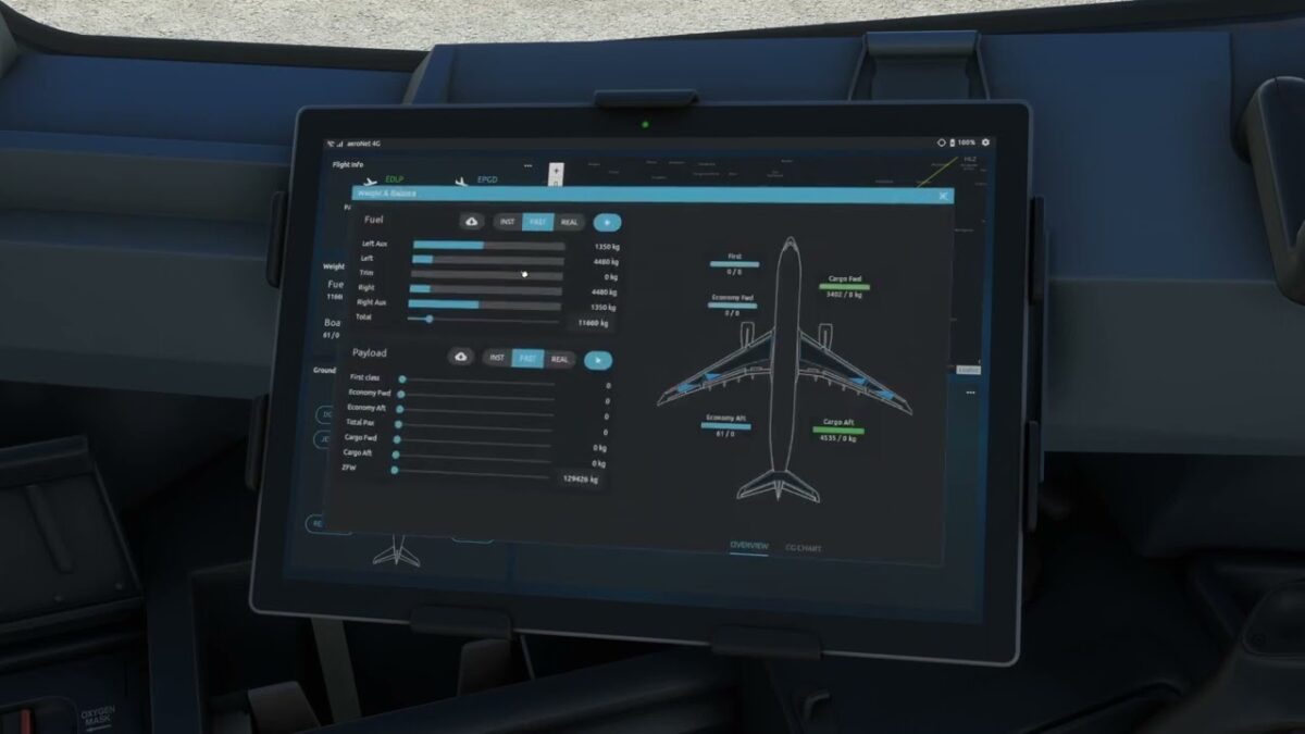 Aerosoft – [Video] A330 EFB Tablet Preview – simFlight