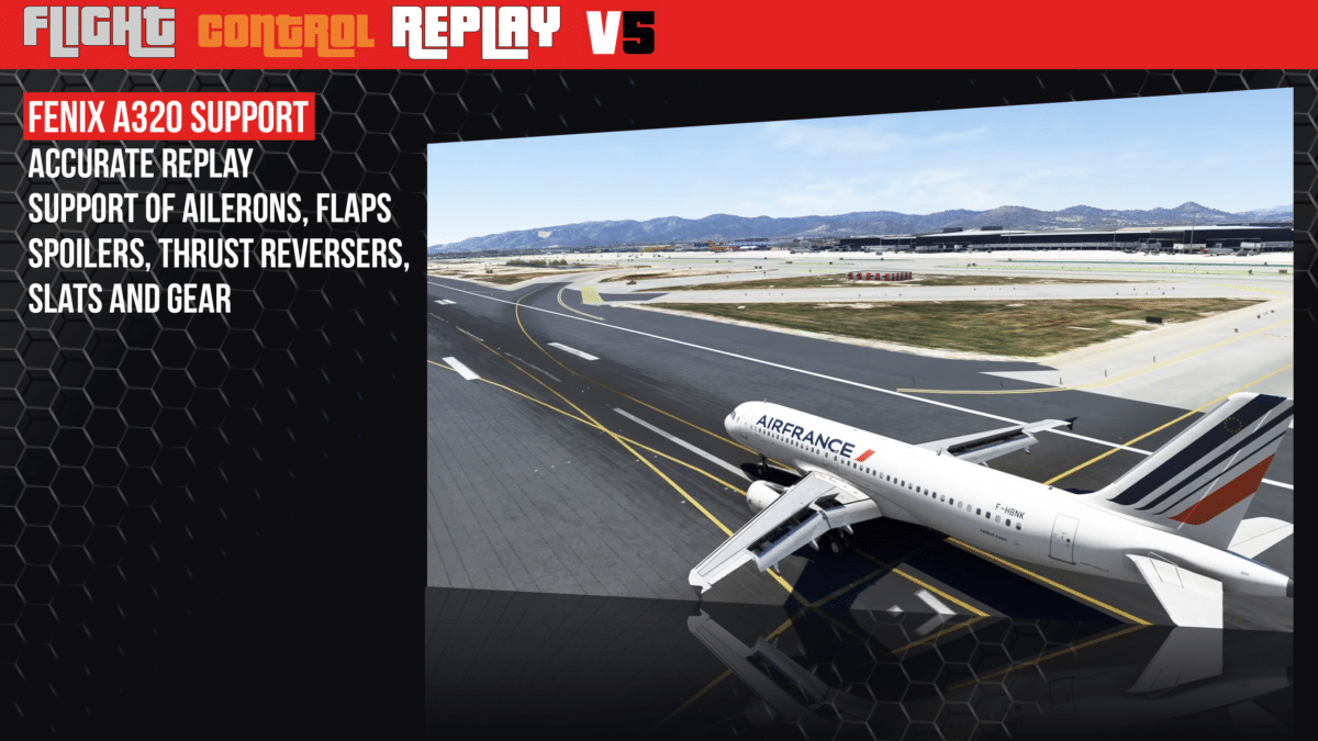 FlightControlReplay5 – Dec22 Update with New Aircraft and Helicopters Support – simFlight