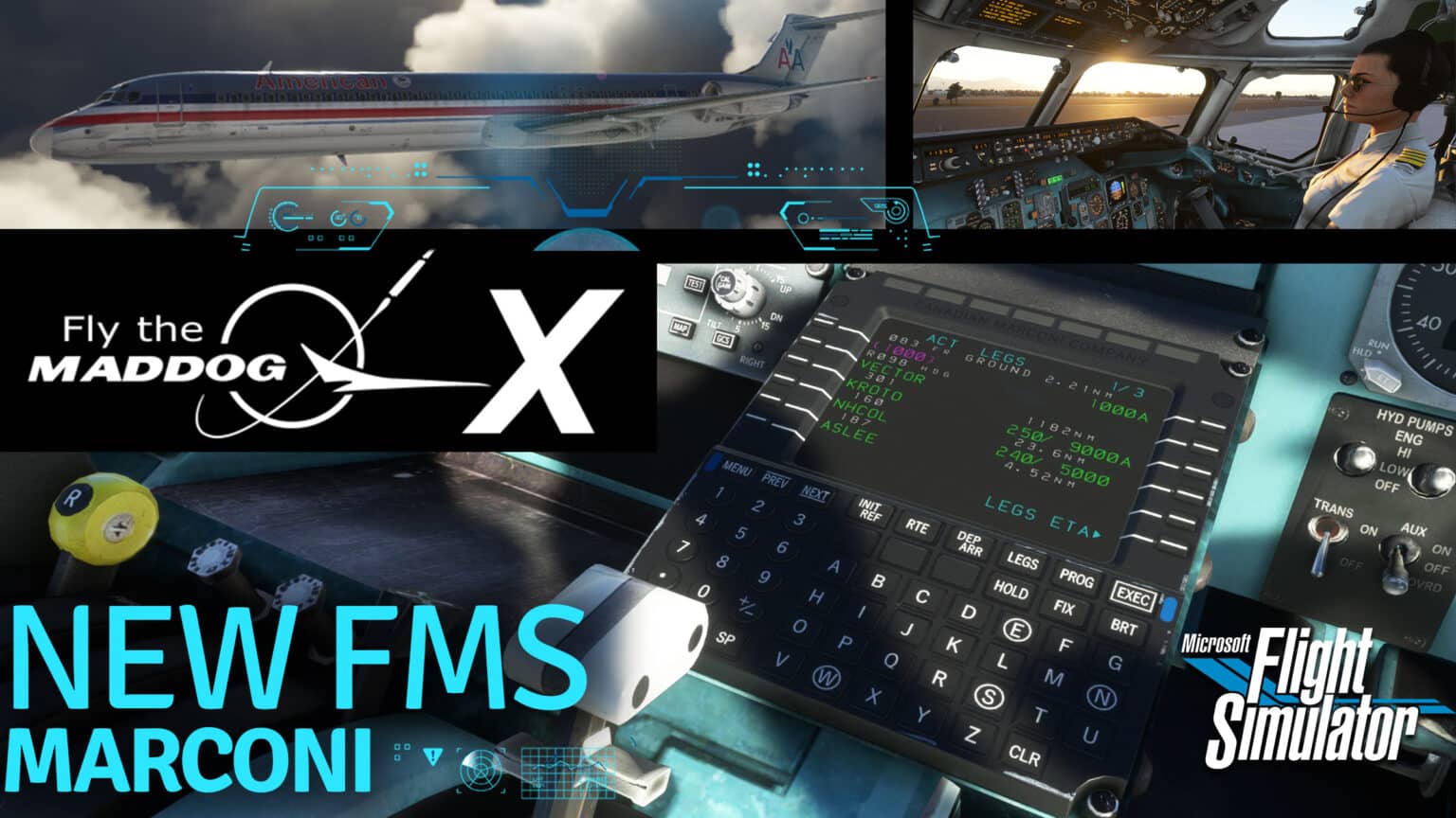 Fly The Maddog MSFS – Update New FMS Canadian Marconi – simFlight